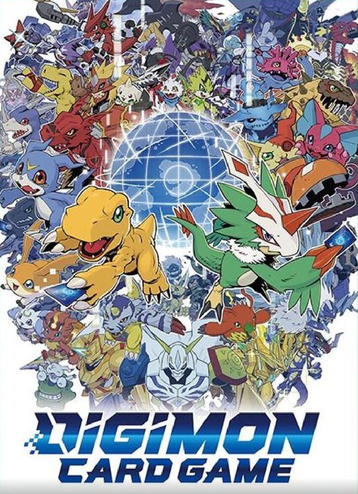 Digimon Card Game Official Sleeves - Digimon 5th Anniversary Card ...