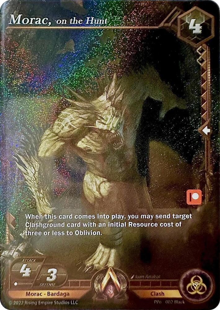Morac, on the Hunt (Patreon Promo) - Alpha Clash Promo Cards - Alpha ...