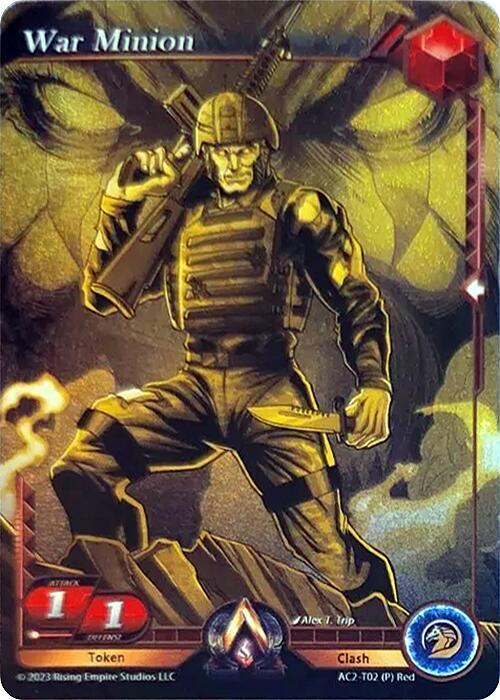 War Minion (Gold) - The Awakening Novel Kickstarter - Alpha Clash ...