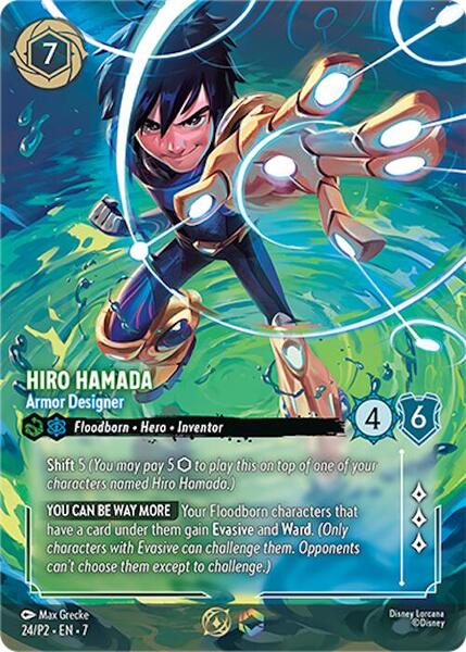 Hiro Hamada - Armor Designer (Store Championship) - Disney Lorcana ...