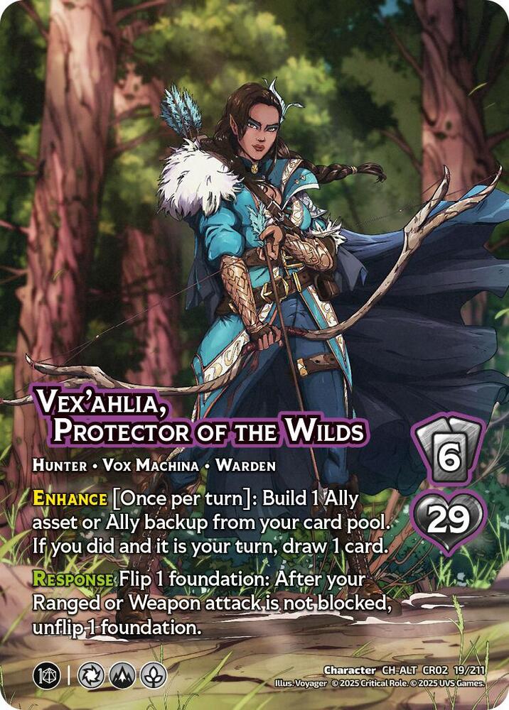 Vex'ahlia, Protector of the Wilds (Alternate Art) - Critical Role ...