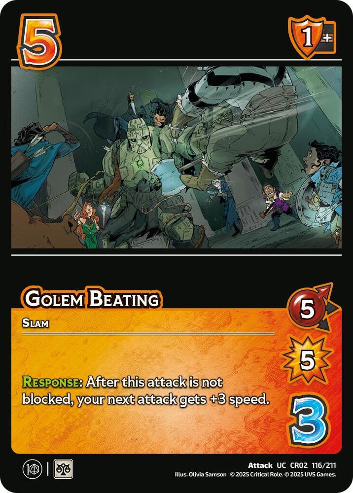 Golem Beating - Critical Role: Heroes of Exandria - UniVersus ...