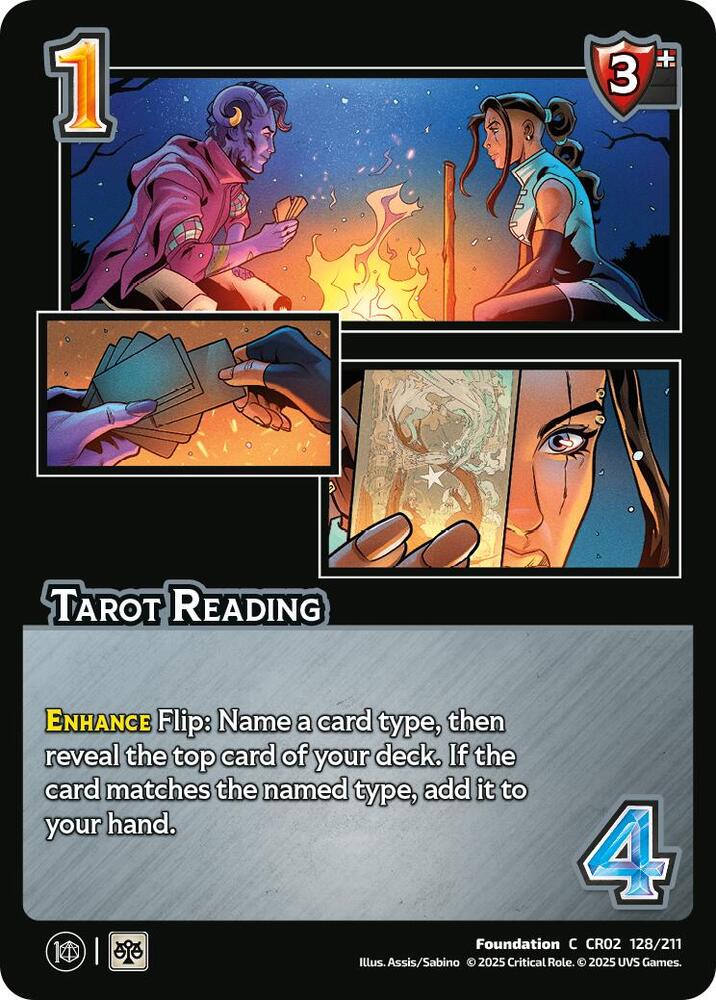 Tarot Reading - Critical Role: Heroes of Exandria - UniVersus - TCGplayer.com