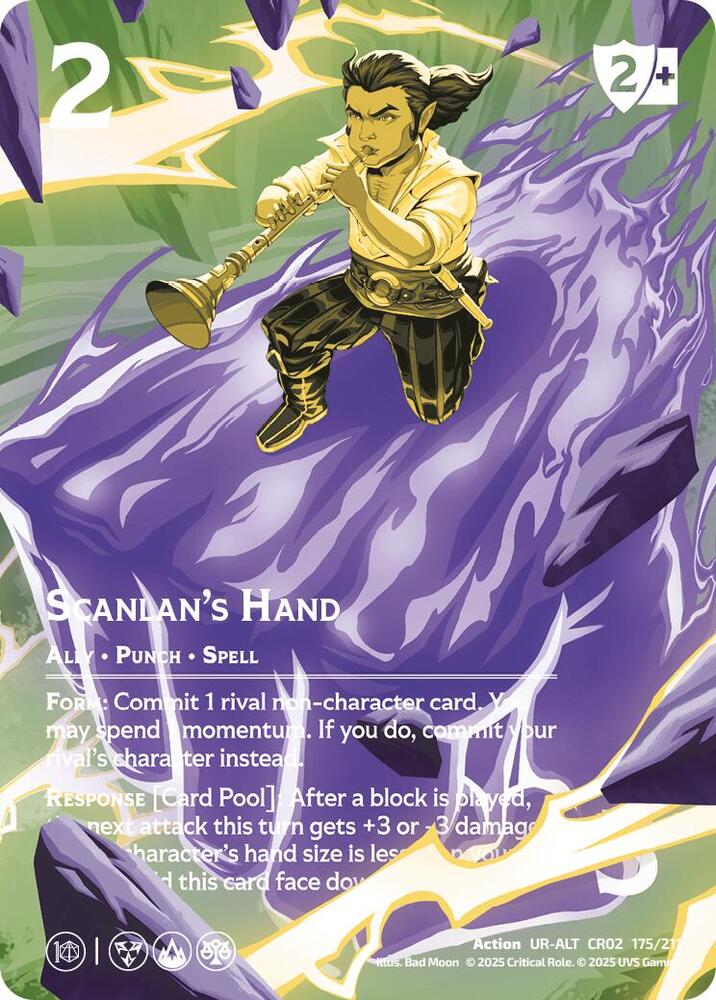 Scanlan's Hand (Alternate Art) - Critical Role: Heroes of Exandria ...
