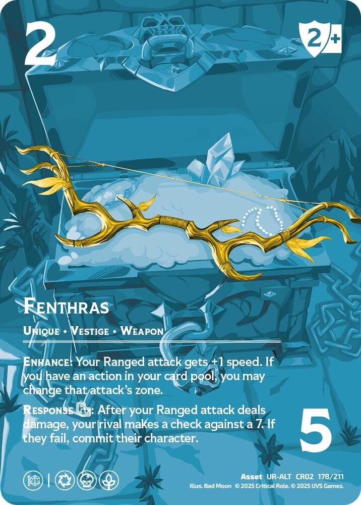 Fenthras (Alternate Art) - Critical Role: Heroes of Exandria - UniVersus