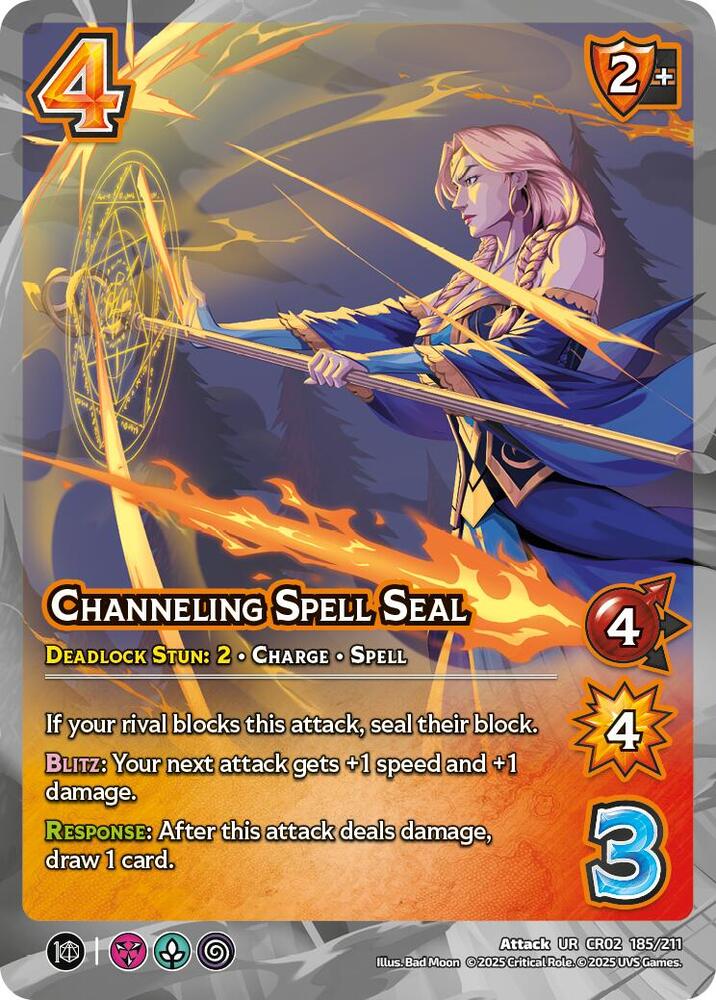 Channeling Spell Seal - Critical Role: Heroes of Exandria - UniVersus ...