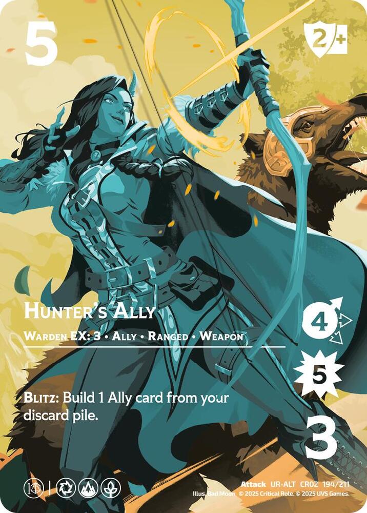 Hunter's Ally (Alternate Art) - Critical Role: Heroes of Exandria ...