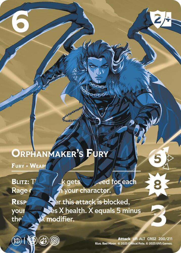 Orphanmaker's Fury (Alternate Art) - Critical Role: Heroes of Exandria ...