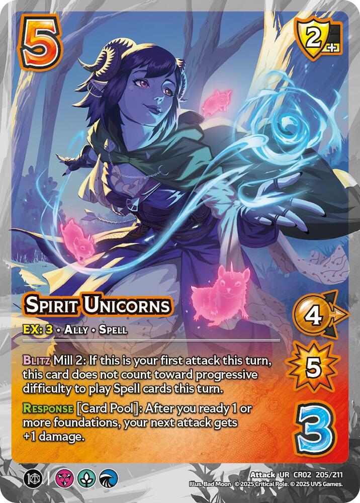 Spirit Unicorns - Critical Role: Heroes of Exandria - UniVersus ...