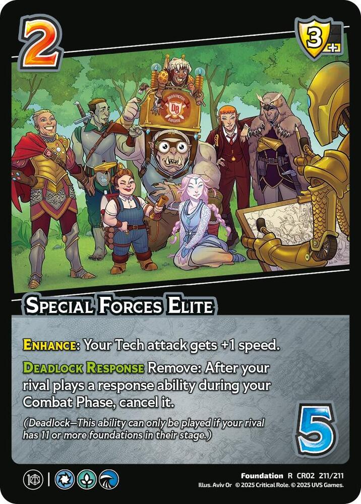 Special Forces Elite - Critical Role: Heroes of Exandria - UniVersus ...