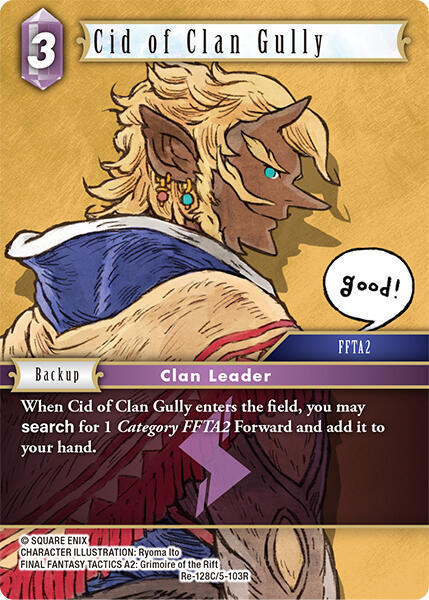 Cid of Clan Gully - Legacy Collection - Final Fantasy TCG - TCGplayer.com