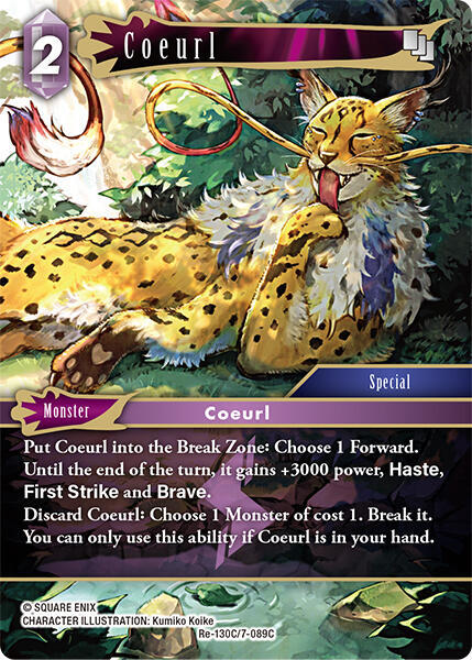 Coeurl - Legacy Collection - Final Fantasy TCG