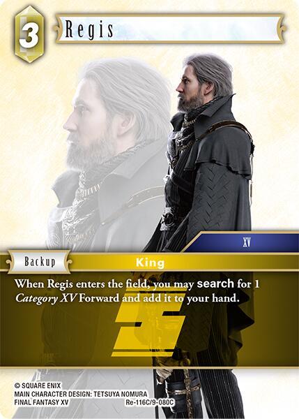 Regis - Legacy Collection - Final Fantasy TCG - TCGplayer.com