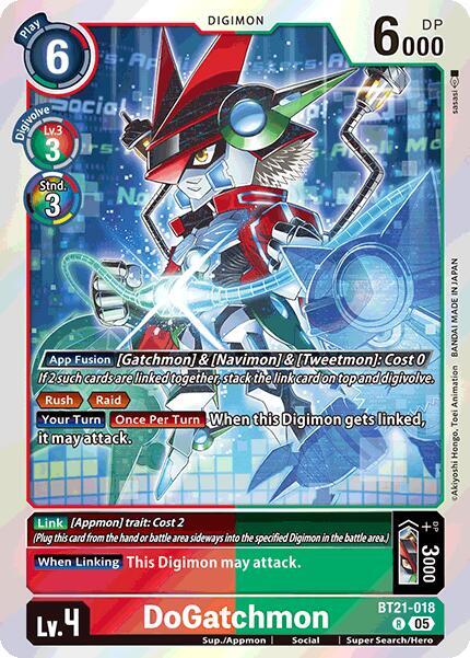 DoGatchmon - World Convergence - Digimon Card Game - TCGplayer.com