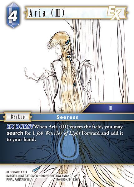 Aria (III) EX - Legacy Collection - Final Fantasy TCG - TCGplayer.com