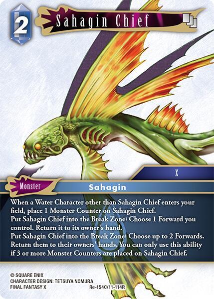Sahagin Chief - Legacy Collection - Final Fantasy TCG - TCGplayer.com