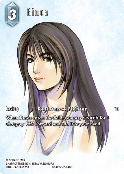 Rinoa (Rare) (Full Art) - Legacy Collection - Final Fantasy TCG ...