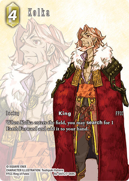 Kolka (Full Art) - Legacy Collection - Final Fantasy TCG - TCGplayer.com