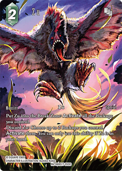 Zu (Full Art) - Legacy Collection - Final Fantasy TCG