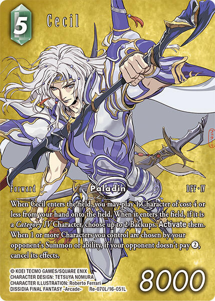 Cecil (Full Art) - Legacy Collection - Final Fantasy TCG