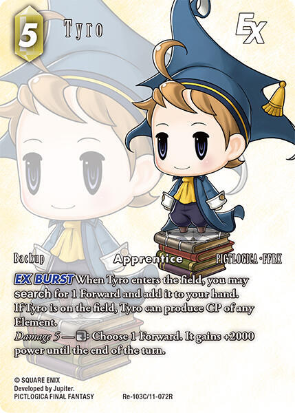 Tyro EX (Full Art) - Legacy Collection - Final Fantasy TCG - TCGplayer.com