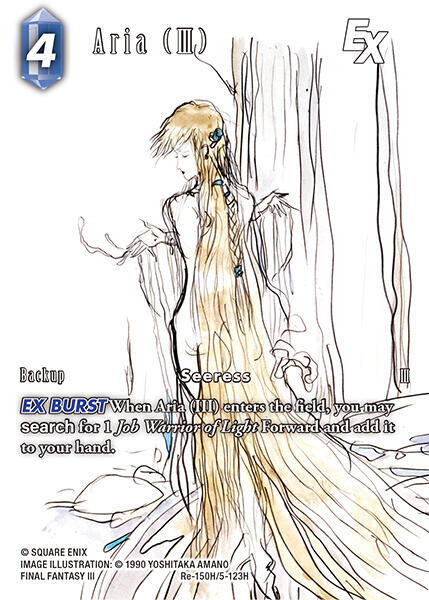 Aria (III) EX (Full Art) - Legacy Collection - Final Fantasy TCG