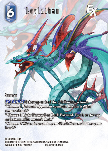 Leviathan (Full Art) - Legacy Collection - Final Fantasy TCG ...