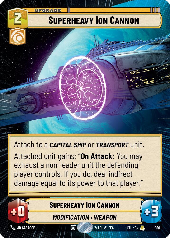 Superheavy Ion Cannon (Hyperspace) - Jump to Lightspeed - Star Wars ...