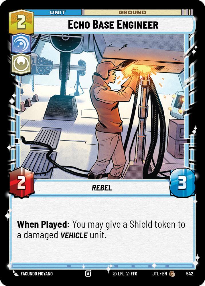 Echo Base Engineer (Foil) - Jump to Lightspeed - Star Wars: Unlimited