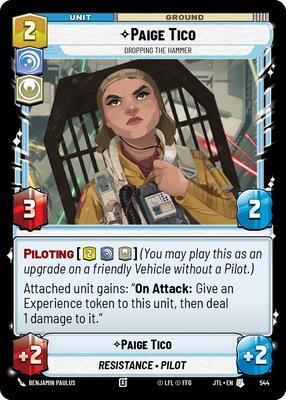 Paige Tico - Dropping the Hammer (Foil) - Jump to Lightspeed - Star ...