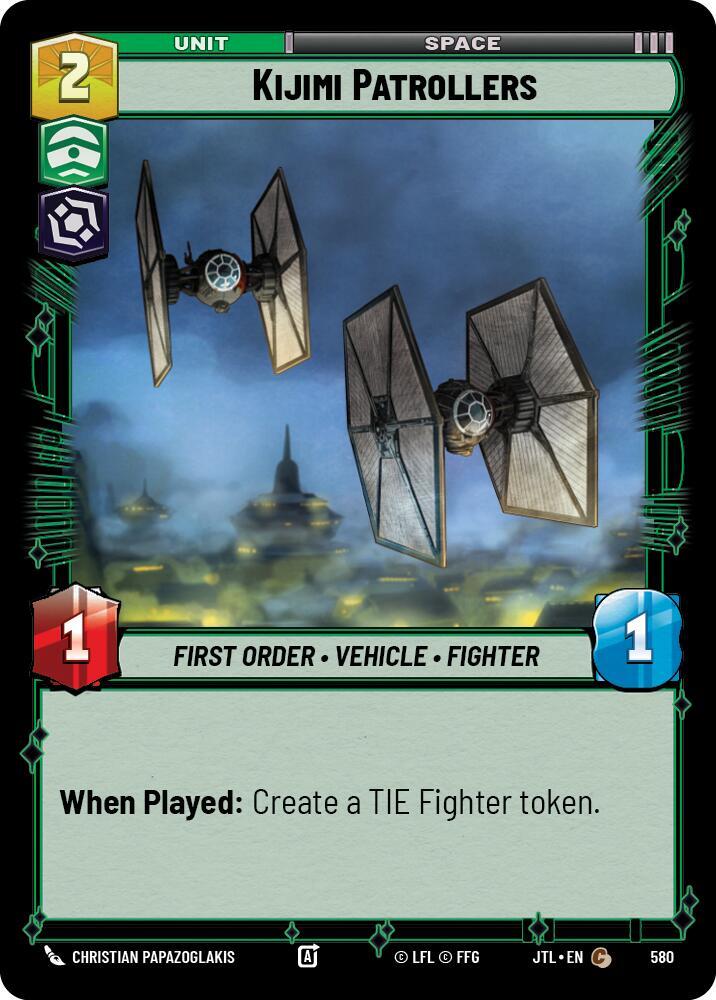 Kijimi Patrollers (Foil) - Jump to Lightspeed - Star Wars: Unlimited