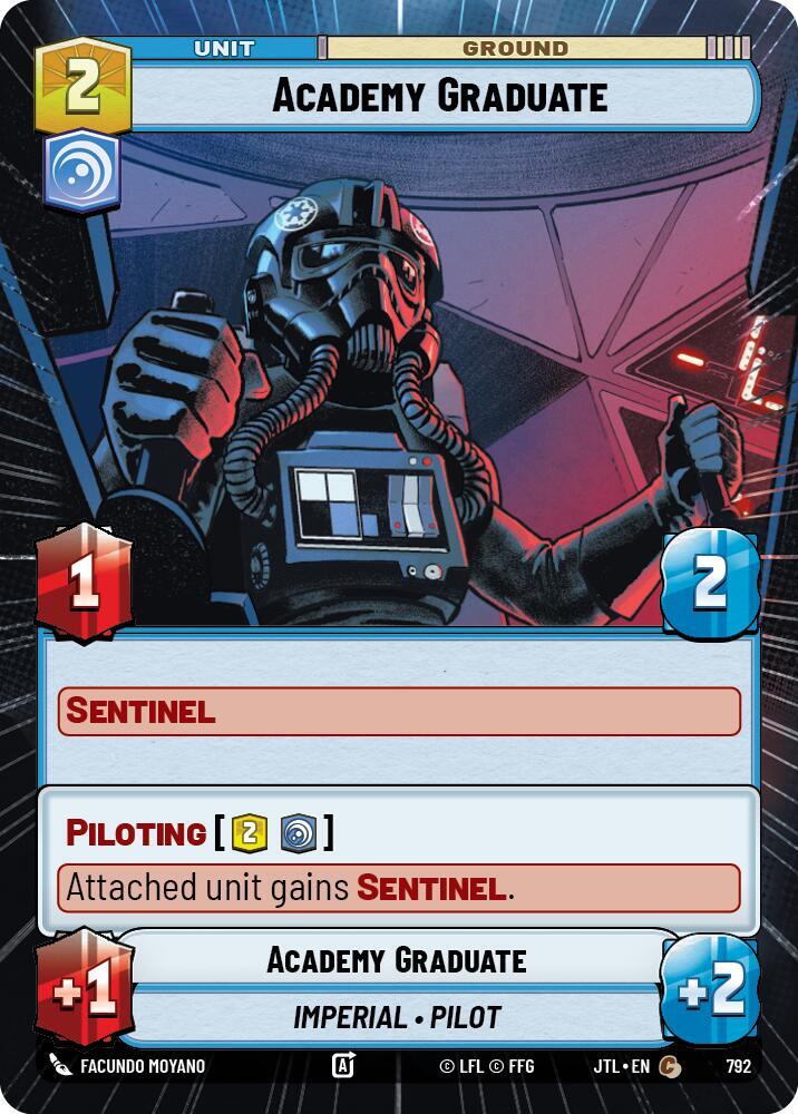 Academy Graduate (Hyperspace Foil) - Jump to Lightspeed - Star Wars: Unlimited - TCGplayer.com