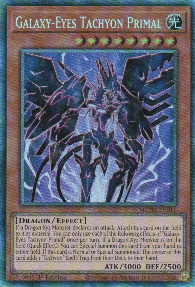 Galaxy-Eyes Tachyon Primal (CR) - Maze of the Master - YuGiOh - TCGplayer.com