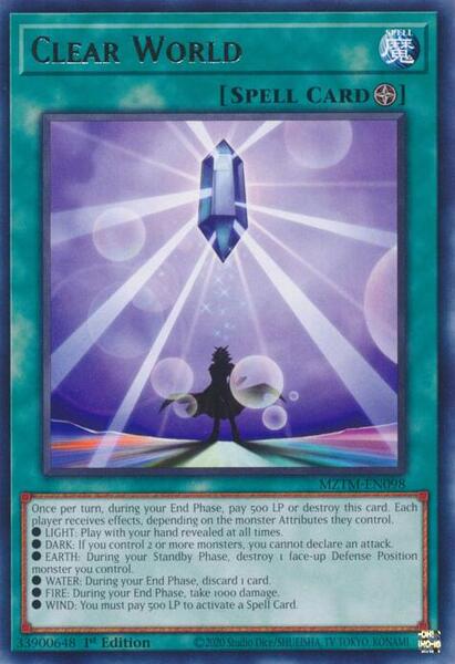 Clear World - Maze of the Master - YuGiOh - TCGplayer.com