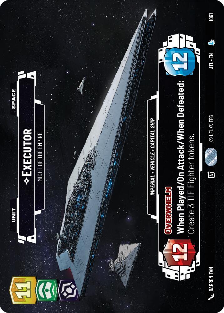 Executor - Might of the Empire (Prestige Foil) - Jump to Lightspeed ...