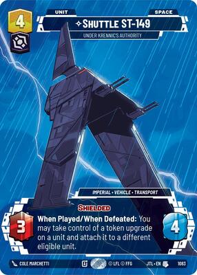 Shuttle ST-149 - Under Krennic's Authority (Prestige Foil) - Jump to ...