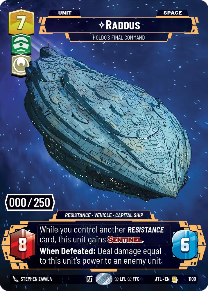 Raddus - Holdo's Final Command (Serialized) - Jump to Lightspeed - Star ...