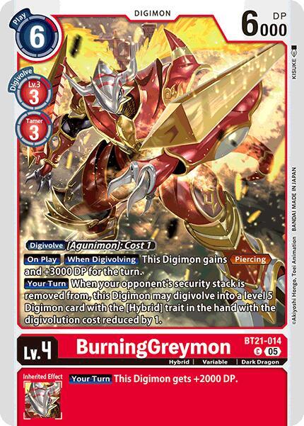 BurningGreymon - World Convergence - Digimon Card Game - TCGplayer.com