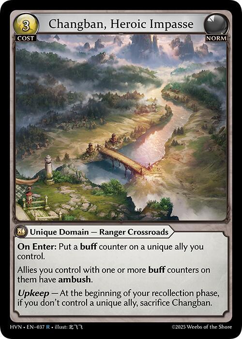 Changban, Heroic Impasse - Abyssal Heaven - Grand Archive TCG