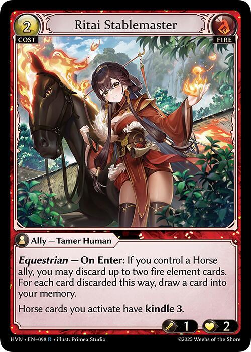 Ritai Stablemaster - Abyssal Heaven - Grand Archive TCG