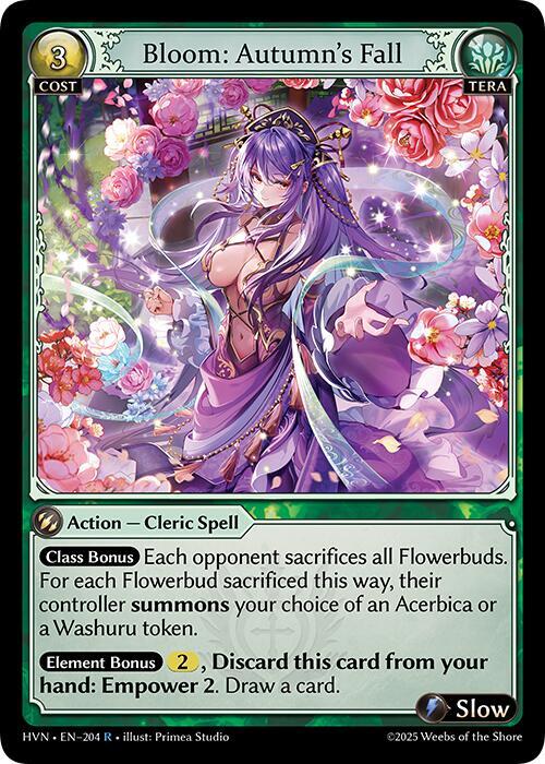 Bloom: Autumn's Fall - Abyssal Heaven - Grand Archive TCG