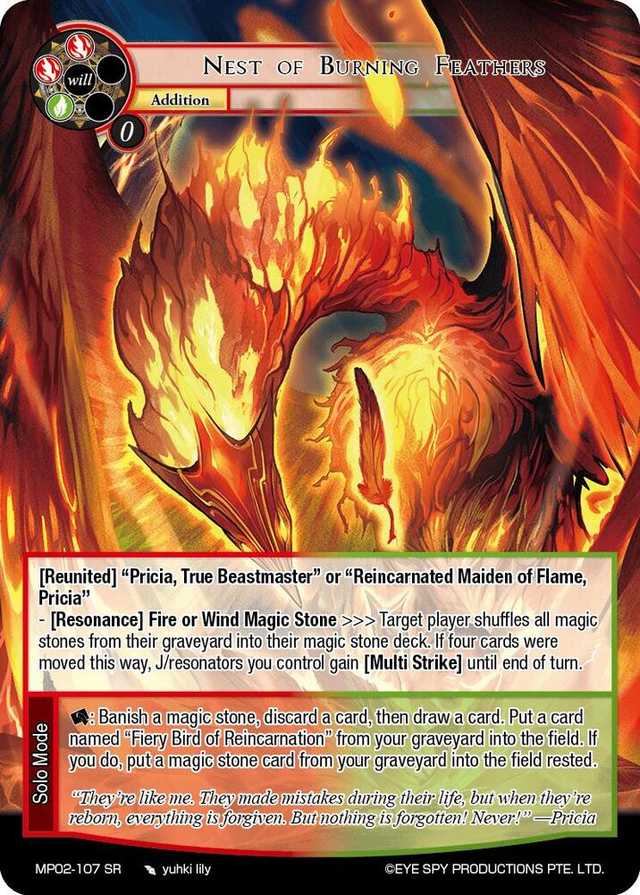 Nest of Burning Feathers - Masterpiece Collection 02 "Fates Reunited ...