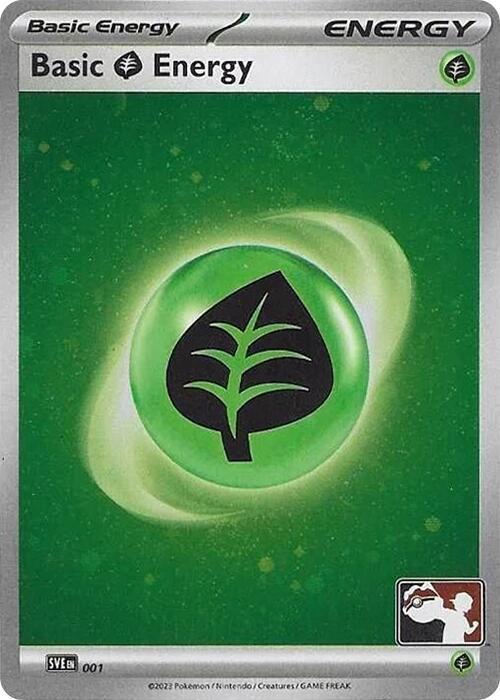Basic Grass Energy - 001 (Cosmos Holo) - Prize Pack Series Cards ...