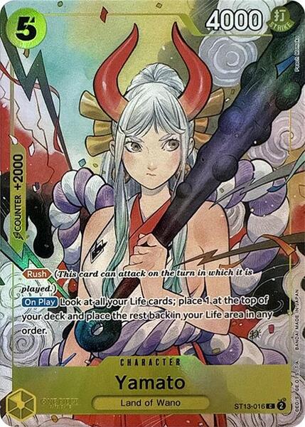 Yamato (Illustration Box Vol.2) - One Piece Promotion Cards - One Piece ...