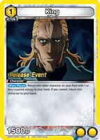 King (003) - UE06BT: One Punch Man Release Event Cards - Union Arena