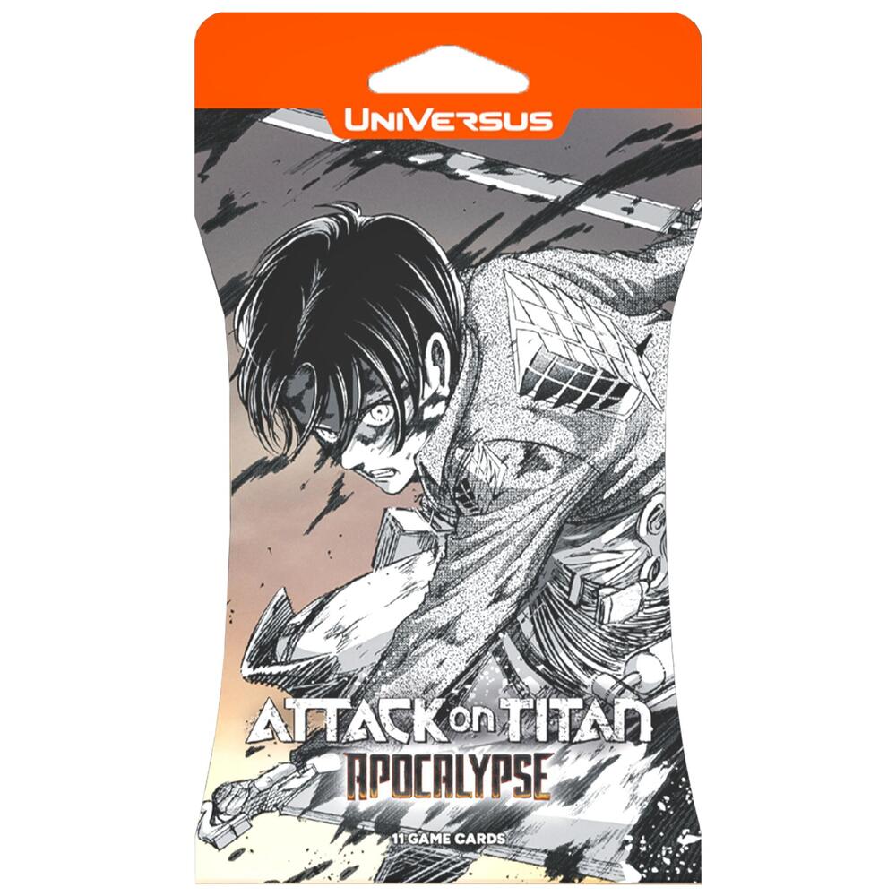 Attack on Titan: Apocalypse Hanging Booster Pack - Attack on Titan ...