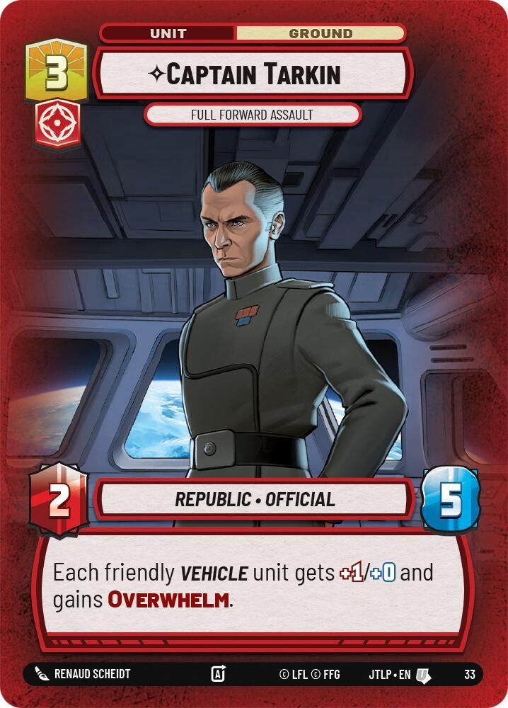 Captain Tarkin - Full Forward Assault (Foil) - Jump to Lightspeed ...