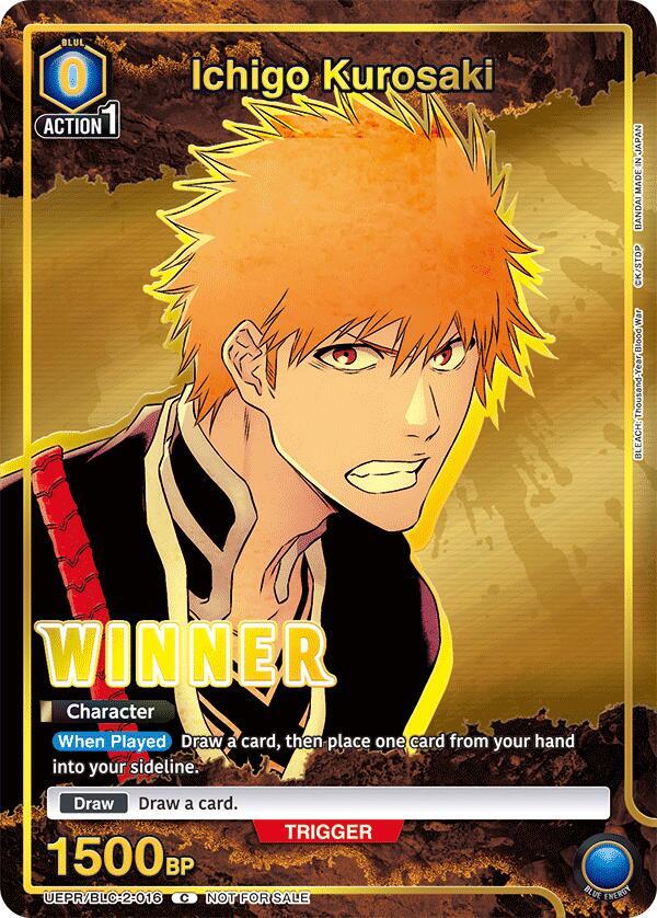 Ichigo Kurosaki (Winner) - Union Arena Promotion Cards - Union Arena ...