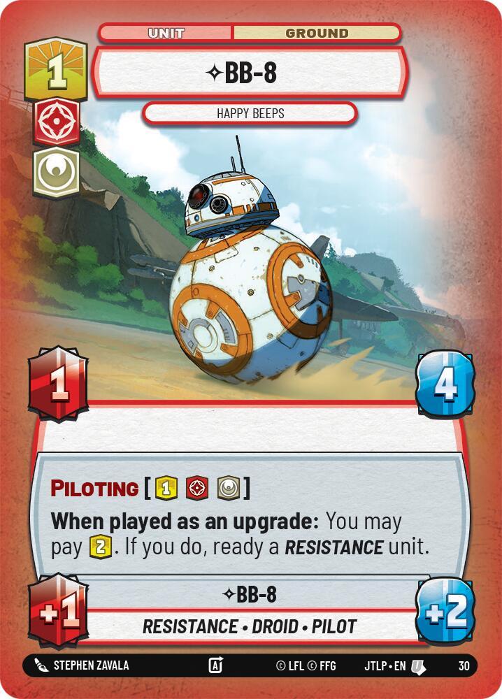 BB-8 - Happy Beeps (Foil) - Jump to Lightspeed - Weekly Play Promos ...