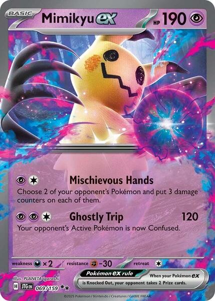 Mimikyu ex - SV09: Journey Together - Pokemon - TCGplayer.com